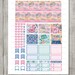 PRINTABLE Monthly Planner Stickers, Beach Planner Stickers Kit, August ...