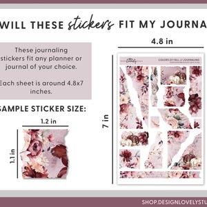 Printable Torn Paper Stickers, Ripped Paper Stickers, Fall Journaling Stickers, Autumn Deco ...
