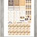 Printable COFFEE Monthly Planner Stickers, Happy Planner Monthly ...