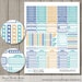 PRINTABLE Nautical Planner Stickers, Beach Weekly Planner Stickers Kit ...
