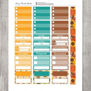 Printable Thanksgiving Planner Stickers, Big Happy Planner Stickers ...