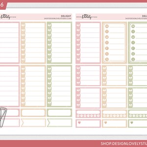 Printable Floral Planner Stickers, Spring Stickers, Floral Weekly Kit ...