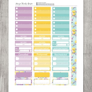 PRINTABLE Big Happy Planner Stickers Kit, Weekly Planner Printable ...