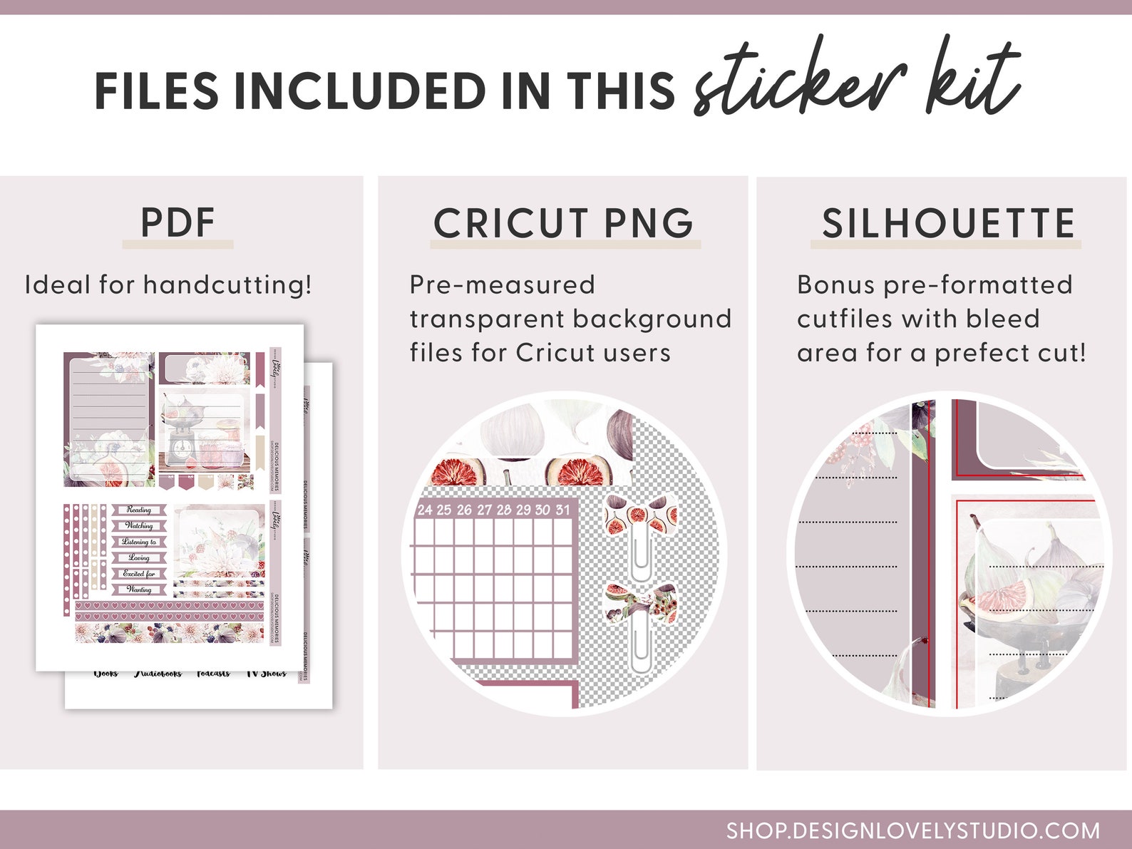 Notes Page Sticker Kit Printable Planner Stickers Monthly - Etsy