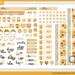 Printable Sunflower Planner Stickers, Weekly Kit, Erin Condren Stickers ...