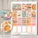 Printable THANKSGIVING Planner Stickers Kit, Happy Planner Weekly ...