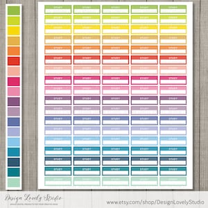 Study Planner Stickers, Study Stickers, Printable Study Stickers ...