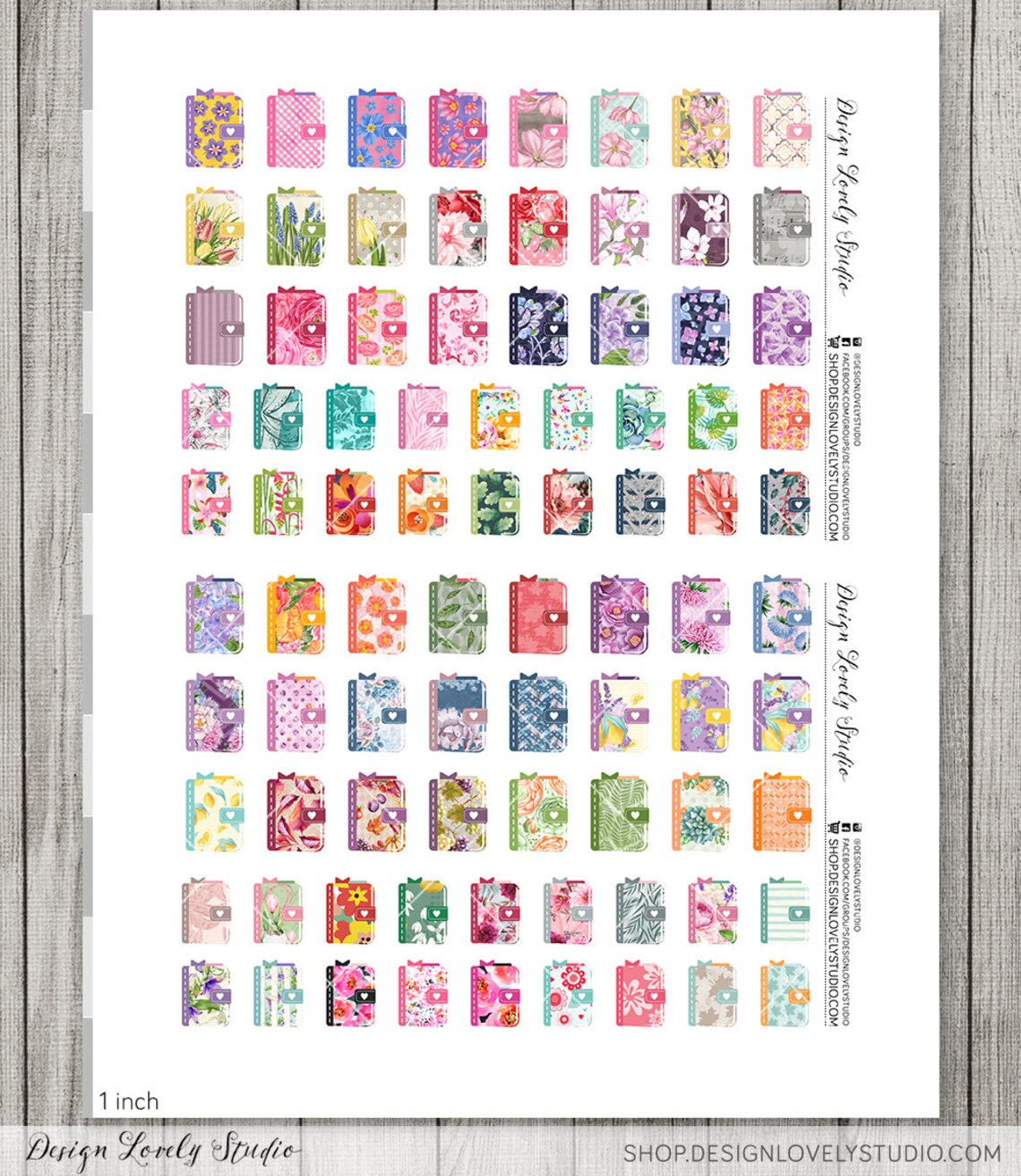 PRINTABLE Planner Icon Stickers Plan With Me Stickers | Etsy