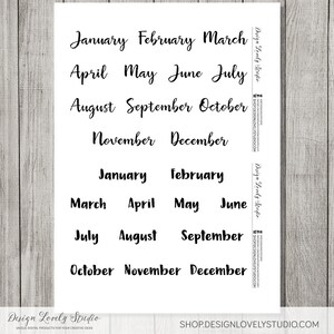 Printable NOTES PAGE Stickers, Monthly Notes Page, ECLP Dashboard ...