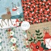 Winter Digital Paper, Winter Digital Backdrop, Christmas Digital ...