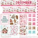 Printable DECEMBER Monthly Kit, Mini Happy Planner December Planner ...