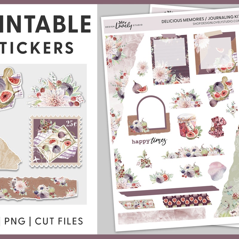 Journal Stickers - Etsy