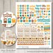 Thanksgiving Happy Planner Stickers Kit, Thanksgiving Printable Planner ...