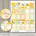 HONEY BEE Printable Planner Stickers, Summer Planner Stickers, for Use ...