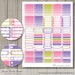 Printable Vertical Stickers for Erin Condren Vertical Weekly - Etsy