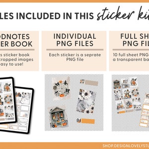 Goodnotes Stickers, Halloween Digital Planner Stickers, October Digital ...