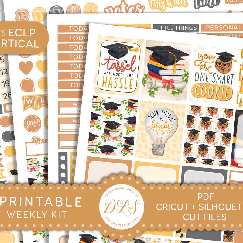 Graduation Stickers - Etsy