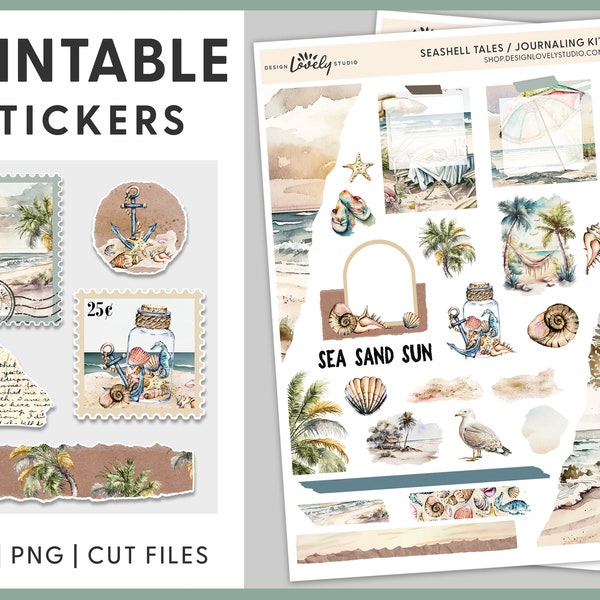 Journal Stickers - Etsy