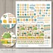 Camping Planner Stickers Kit, Camping Planner Printable, Camper Planner ...