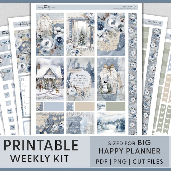 Printable Planner Stickers - Etsy