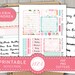 Printable NOTES PAGE Planner Stickers Spring Notes Page - Etsy
