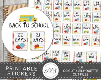 School Bus Planner Stickers - Etsy