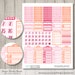 Happy Planner PRINTABLE Weekly Kit Pink Floral Planner - Etsy