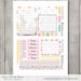 April NOTES PAGE Planner Stickers, Printable ECLP Notes Page, Spring ...