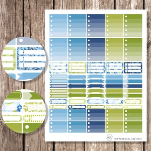 Printable Weekly Kit Planner Stickers 235 Stickers Fit Erin Condren LP ...