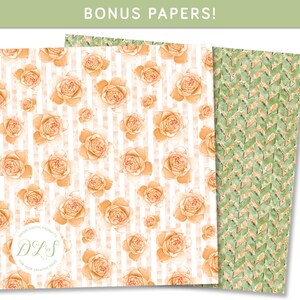 Floral Digital Paper, Spring Digital Paper Pack, Spring Digital ...