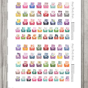 Printable Happy Mail Icon Planner Stickers, Colorful Happy Mail ...