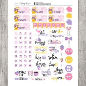 Printable Big Happy Planner EASTER Stickers Kit, EASTER Planner ...