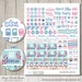 Beach Day Planner Stickers, Happy Planner Printable Stickers Kit ...