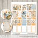 THANKSGIVING Planner Stickers, Fall Planner Stickers, Happy Planner ...