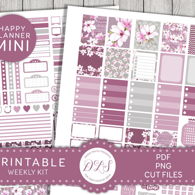 Happy Planner Svg - Etsy