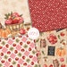 Apple Digital Paper, Fall Digital Background, Thanksgiving Pattern ...