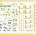 Happy Planner Stickers, Lemon Planner Stickers, Weekly Sticker Kit ...
