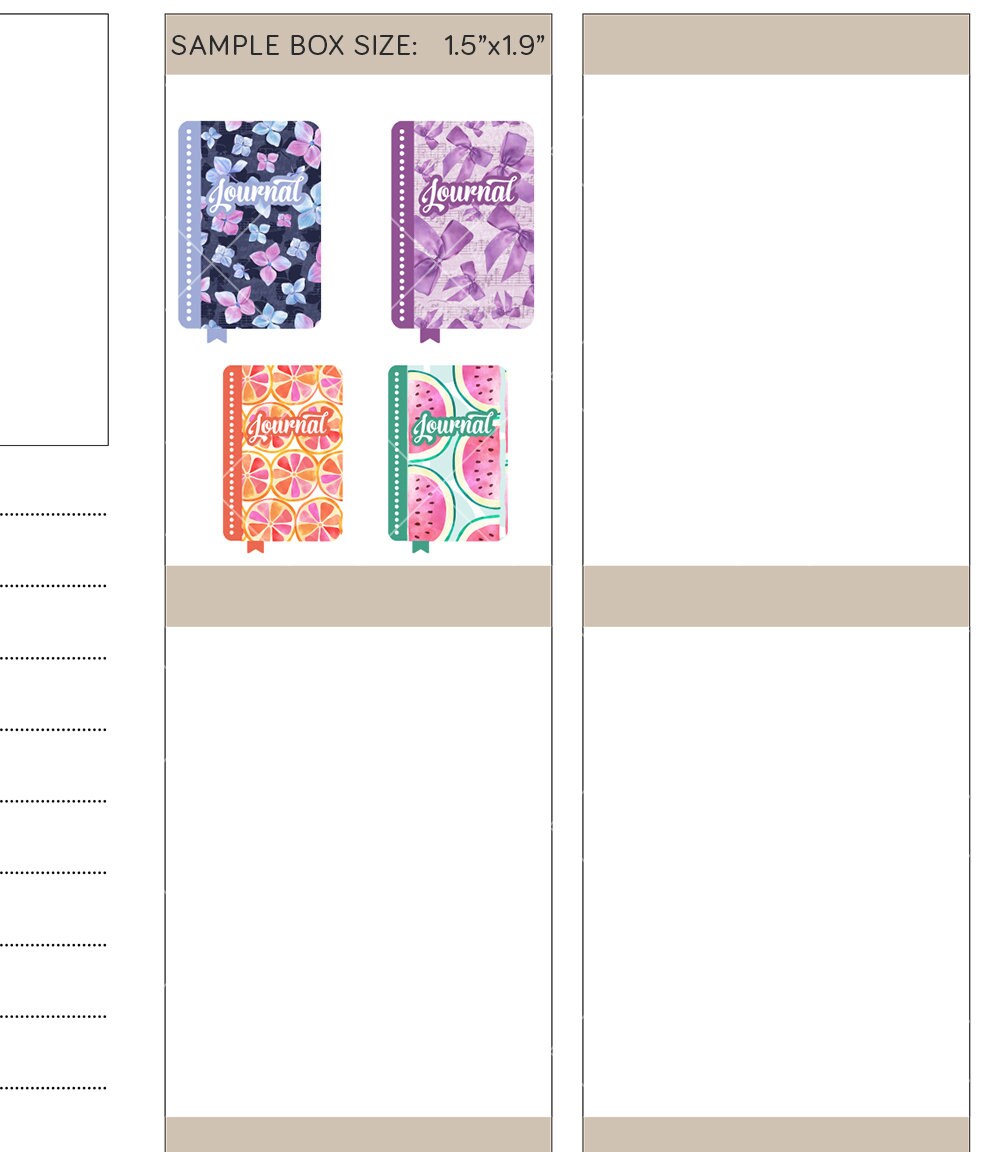 Printable Journal Planner Stickers, Journaling Planner Stickers ...