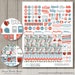Printable Winter Planner Sticker Kit Christmas Planner - Etsy