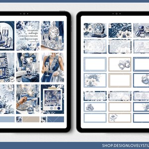 New Year's Eve Stickers, New Year Planner Kit, January Digital Planner ...