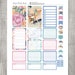 Beach Day Planner Stickers, Big Happy Planner Printable Stickers Kit ...