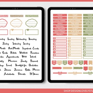 Goodnotes Stickers, Fall Digital Planner Stickers, Autumn Digital ...