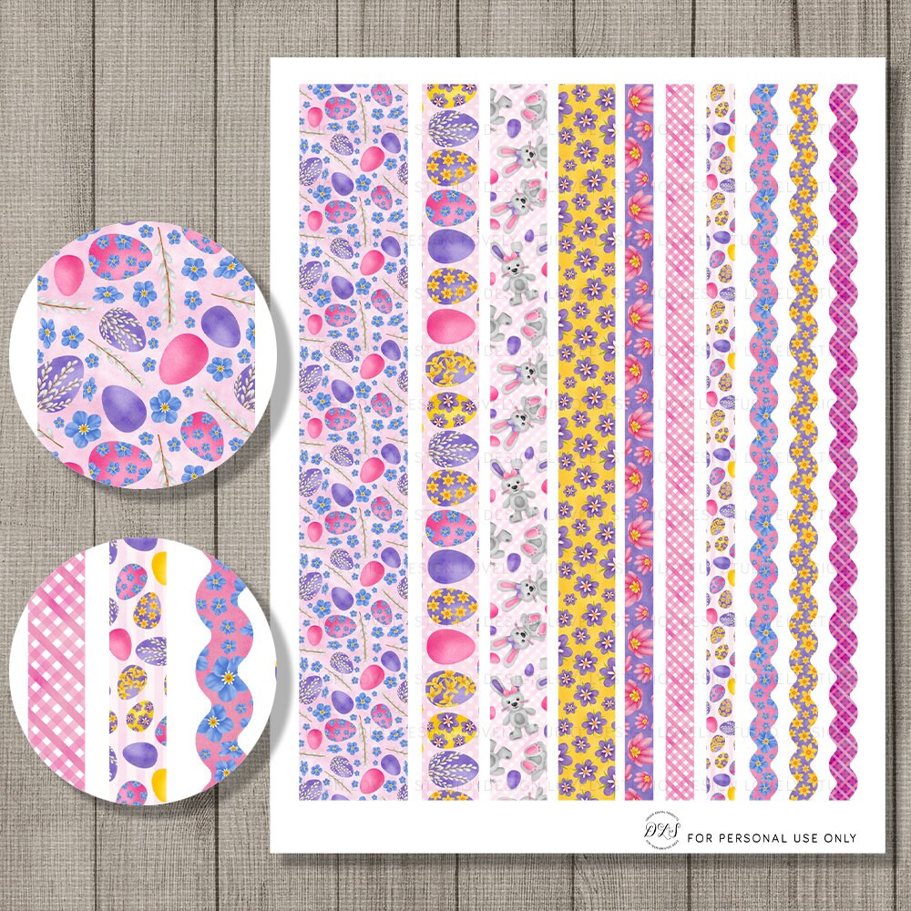 Easter Planner Stickers Fits Erin Condren Easter Planner Kit | Etsy