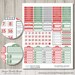 Printable Stickers, Happy Planner Printable Christmas Stickers, Winter ...