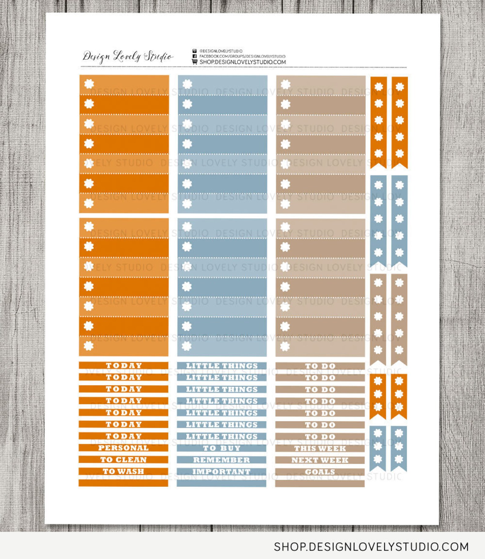 Printable Big Happy Planner Stickers October Planner | Etsy