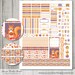 Fall Planner Stickers, PRINTABLE Mini Happy Planner Stickers Kit ...