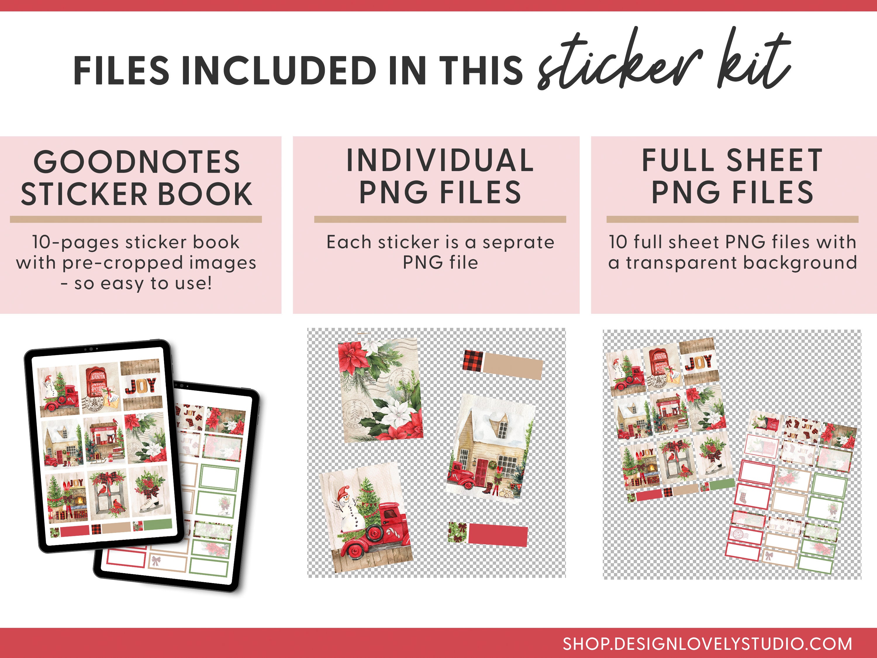 Christmas Stickers Goodnotes at Terry Butterfield blog