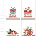 Christmas Countdown Stickers, Holidays Countdown Stickers, Christmas ...