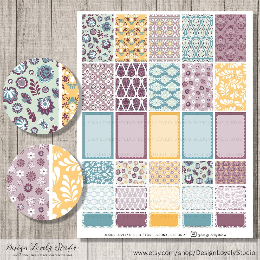 Mambi Happy Planner Stickers Weekly Sticker Kit Happy - Etsy
