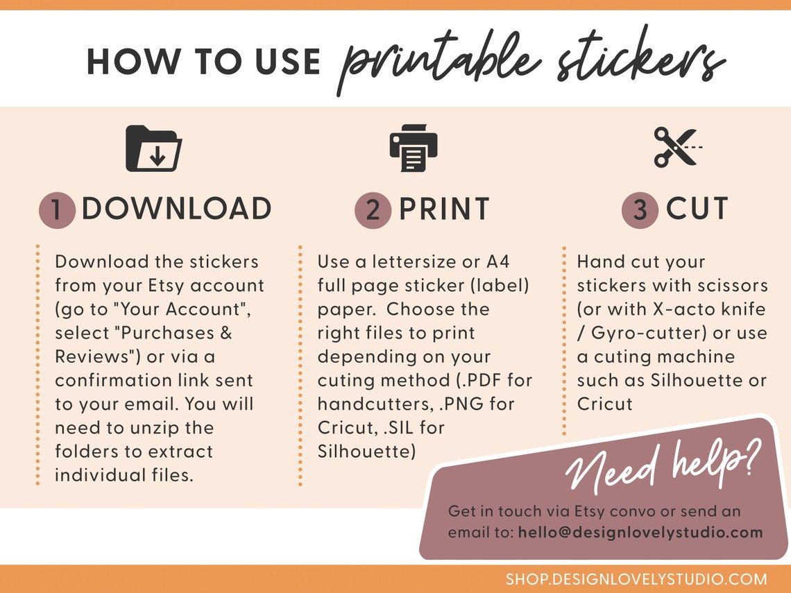 Notes Page Sticker Kit Printable Planner Stickers Monthly - Etsy